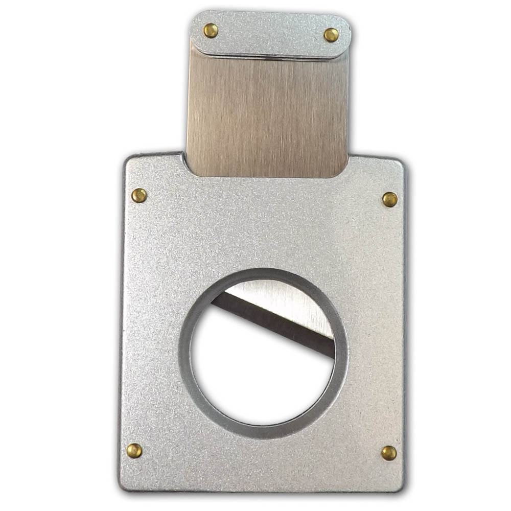 GBD Ultra Slim Cigar Cutter – Matt Silver